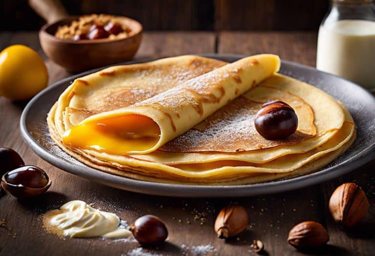 Recette de crêpe bretonne à la crème de marrons : savourez la tradition