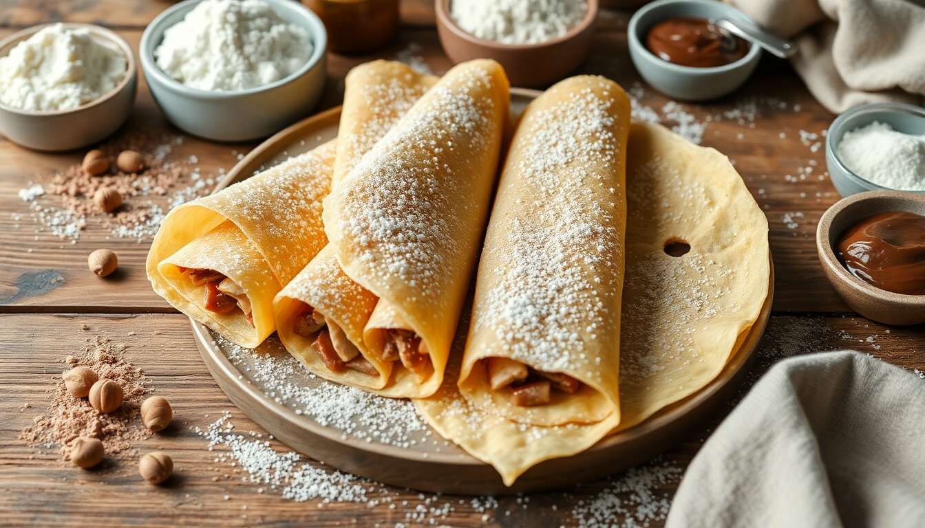 Recettes de crêpes gourmandes et faciles