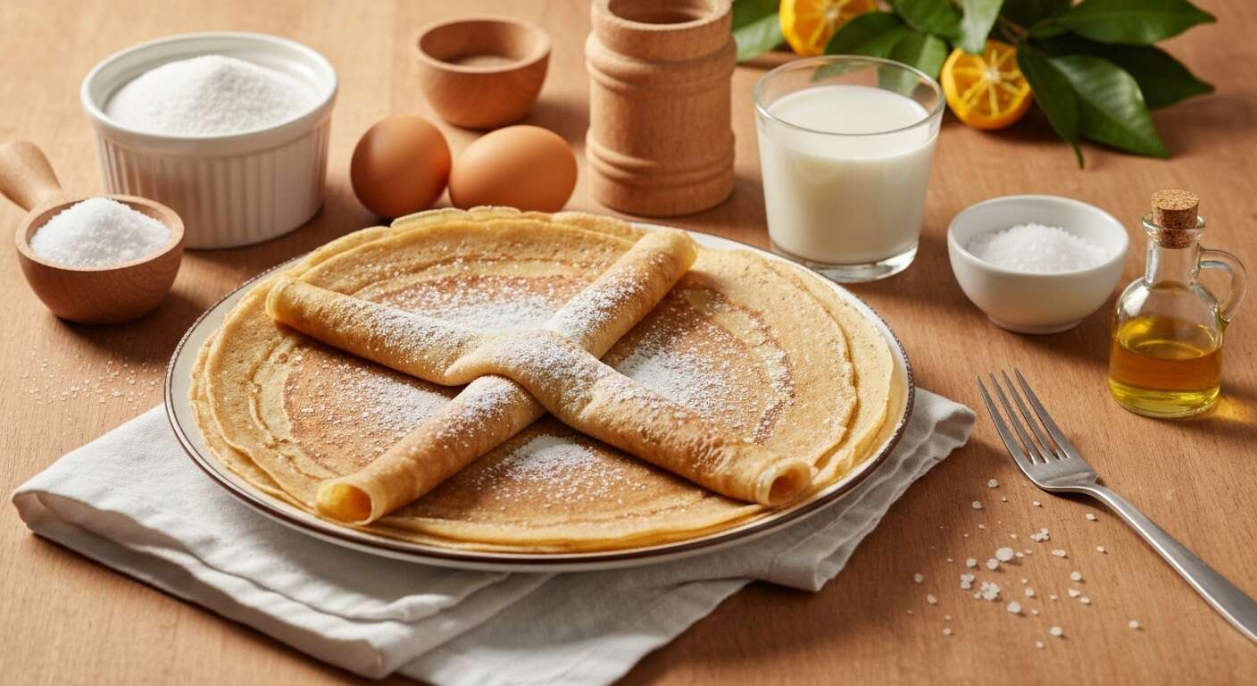 Crêpes parfumées à la fleur d'oranger : découvrez notre recette ...
