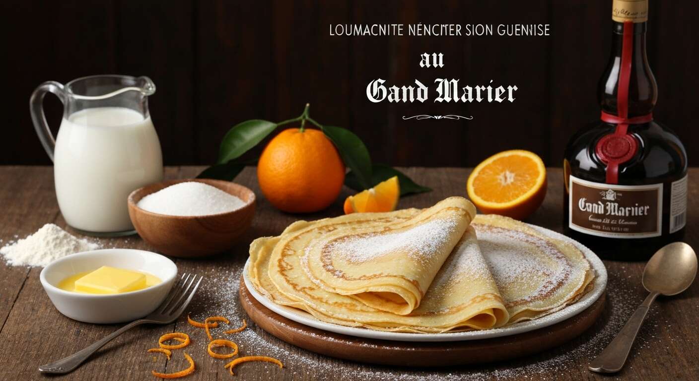 Délice des crêpes au Grand Marnier : une explosion d'agrumes