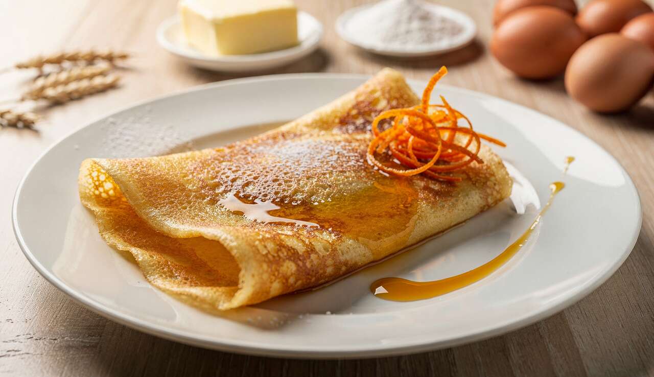 Découvrez la recette authentique de la crêpe suzette